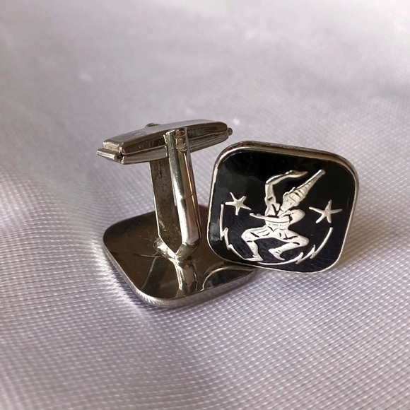 Accessories | Siam Niello Or Dancing Jester Your Call Cufflinks | Poshmark